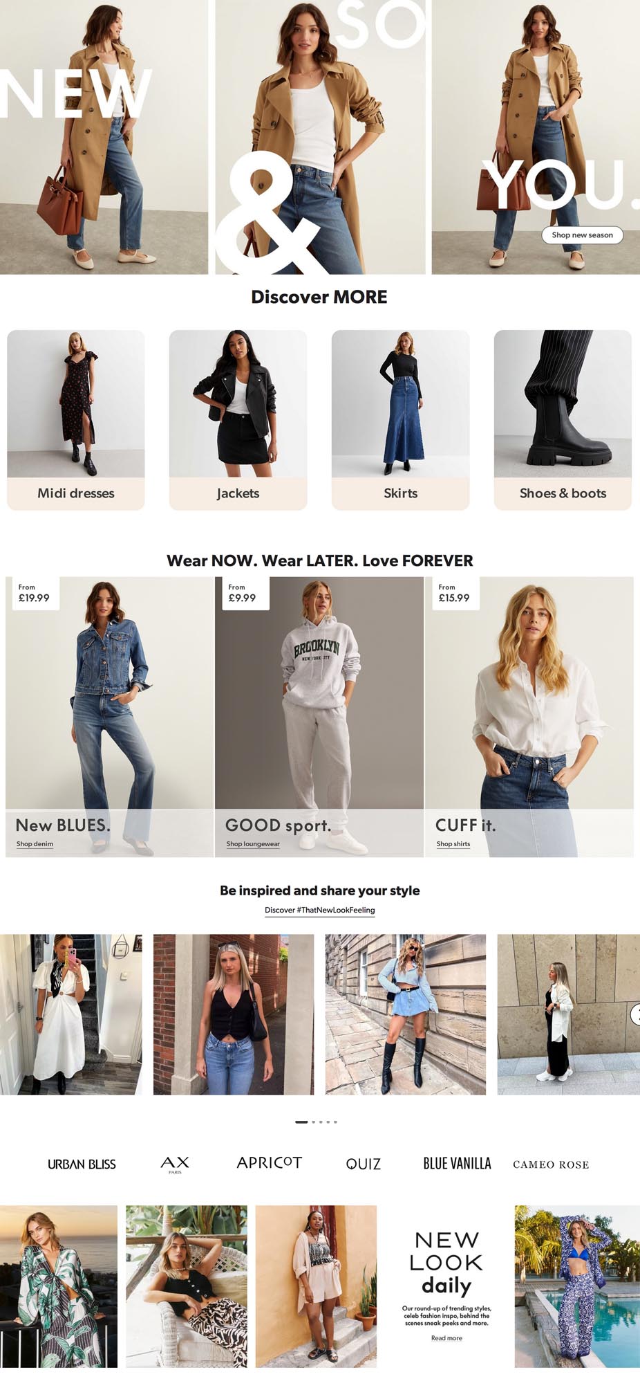 New Look - Marriotts Walk Shopping Centre, Shopping in Witney